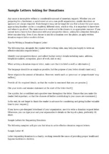 Letter Template Asking For Help (3) - TEMPLATES EXAMPLE | TEMPLATES EXAMPLE