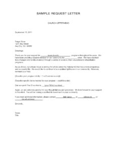 Letter Template Asking For Help (6) - TEMPLATES EXAMPLE | TEMPLATES EXAMPLE