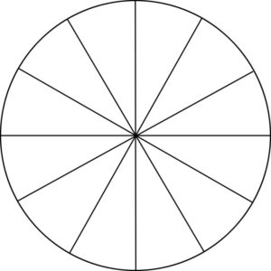 Blank Color Wheel Template (8) - TEMPLATES EXAMPLE | TEMPLATES EXAMPLE