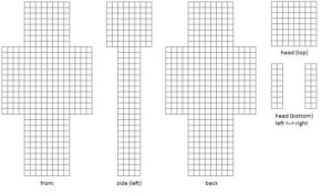 Minecraft Blank Skin Template - TEMPLATES EXAMPLE | TEMPLATES EXAMPLE