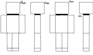 Minecraft Blank Skin Template - TEMPLATES EXAMPLE | TEMPLATES EXAMPLE