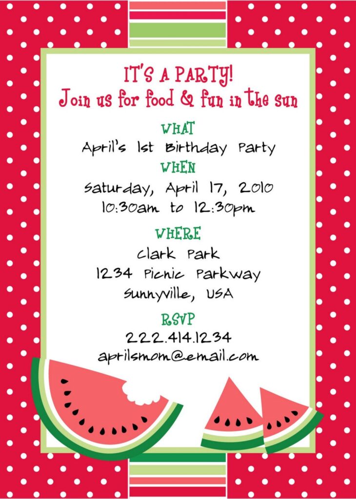 Birthday E Invitation Templates Free (5) - TEMPLATES EXAMPLE ...