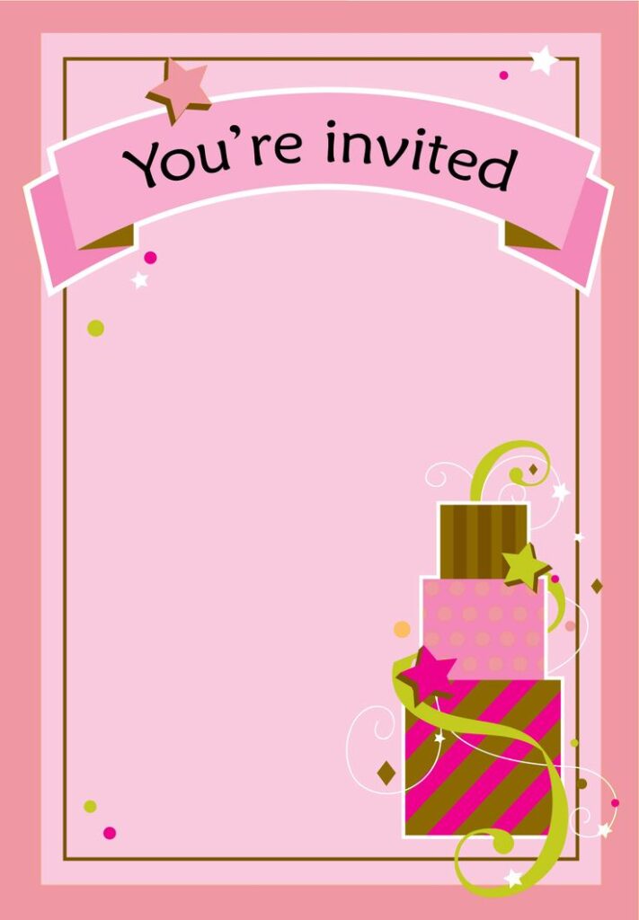 Birthday E Invitation Templates Free (8) - TEMPLATES EXAMPLE ...