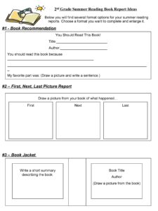 Book Report Template 9th Grade Pdf (3) - TEMPLATES EXAMPLE | TEMPLATES ...