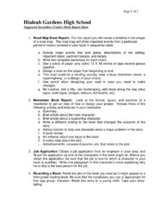 Book Report Template 9th Grade Pdf (5) - TEMPLATES EXAMPLE | TEMPLATES ...
