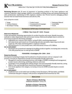 C Suite Resume Templates (1) - TEMPLATES EXAMPLE | TEMPLATES EXAMPLE