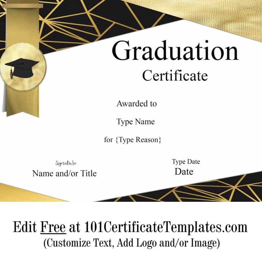 Grade 6 Graduation Certificate Templates (11) - TEMPLATES EXAMPLE ...