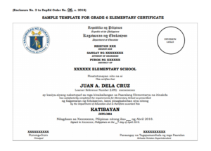 Grade 6 Graduation Certificate Templates (3) - TEMPLATES EXAMPLE ...