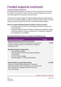 Ndis 9 Month Report Template - TEMPLATES EXAMPLE | TEMPLATES EXAMPLE