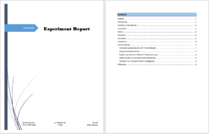 Report Template Word (1) - TEMPLATES EXAMPLE | TEMPLATES EXAMPLE