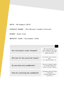 6 Month Report Template (5) - TEMPLATES EXAMPLE | TEMPLATES EXAMPLE