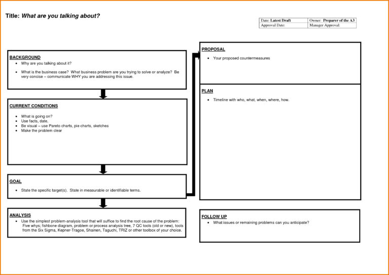 A3 Report Template Xls (3) - TEMPLATES EXAMPLE | TEMPLATES EXAMPLE