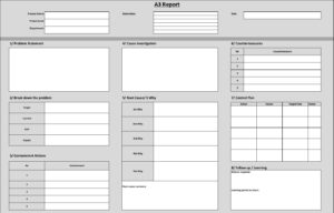 A3 Report Template Xls (3) - TEMPLATES EXAMPLE | TEMPLATES EXAMPLE