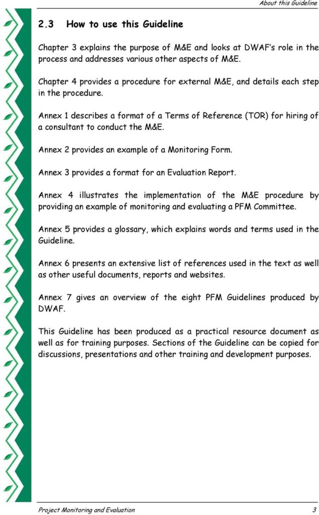 M&E Report Template Doc (2) - TEMPLATES EXAMPLE | TEMPLATES EXAMPLE