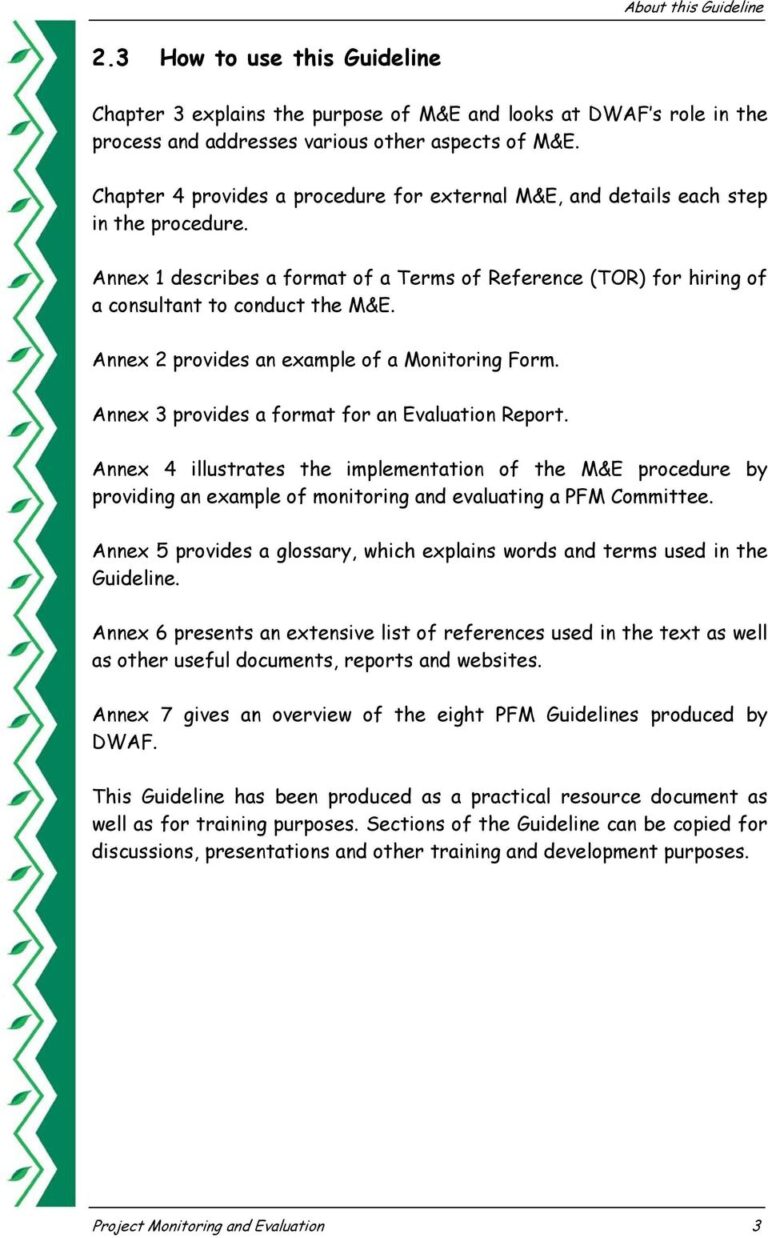 M&E Report Template Doc (2) - TEMPLATES EXAMPLE | TEMPLATES EXAMPLE