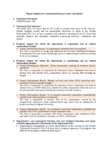 M&E Report Template Doc (5) - TEMPLATES EXAMPLE | TEMPLATES EXAMPLE
