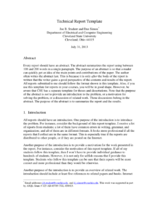 Report Template Engineering (6) - TEMPLATES EXAMPLE | TEMPLATES EXAMPLE