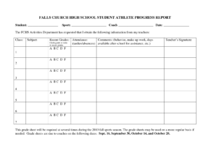 Report Template High School (2) - TEMPLATES EXAMPLE | TEMPLATES EXAMPLE