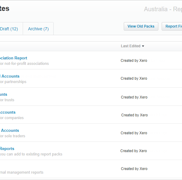 Report Template Xero (3) - TEMPLATES EXAMPLE | TEMPLATES EXAMPLE