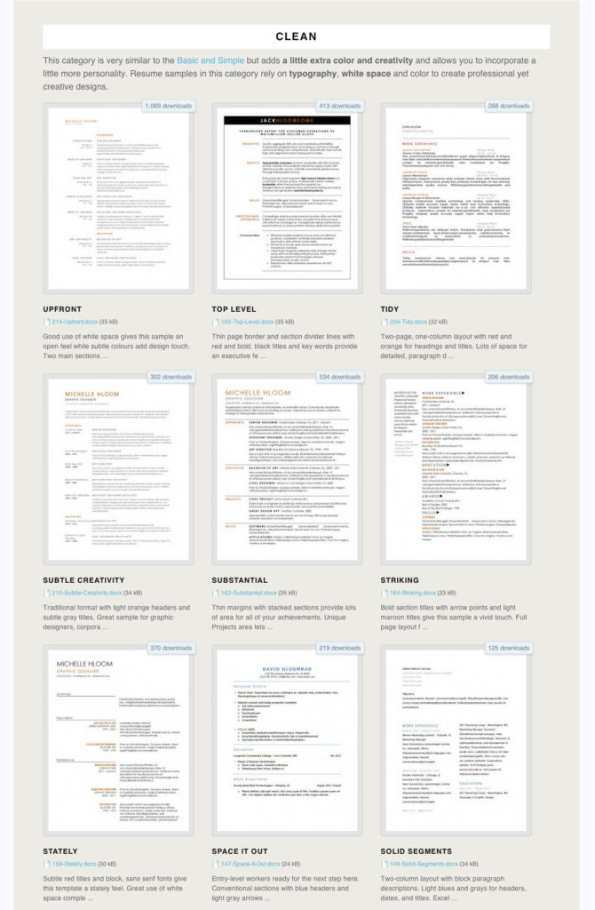 Resume Templates Muse (4) - TEMPLATES EXAMPLE | TEMPLATES EXAMPLE