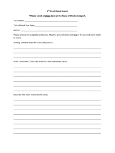 Year 6 Report Template (3) - TEMPLATES EXAMPLE | TEMPLATES EXAMPLE