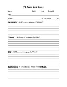 Year 6 Report Template (4) - TEMPLATES EXAMPLE | TEMPLATES EXAMPLE
