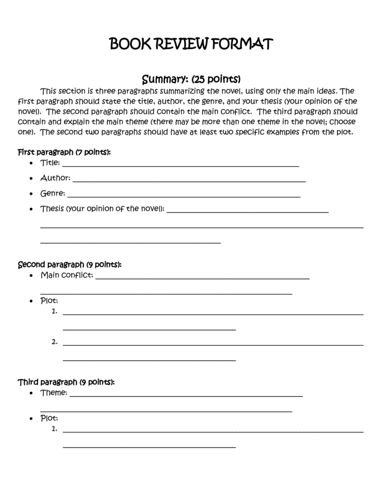 Report Review Template (4) - TEMPLATES EXAMPLE | TEMPLATES EXAMPLE