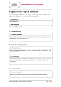 Report Review Template (7) - TEMPLATES EXAMPLE | TEMPLATES EXAMPLE