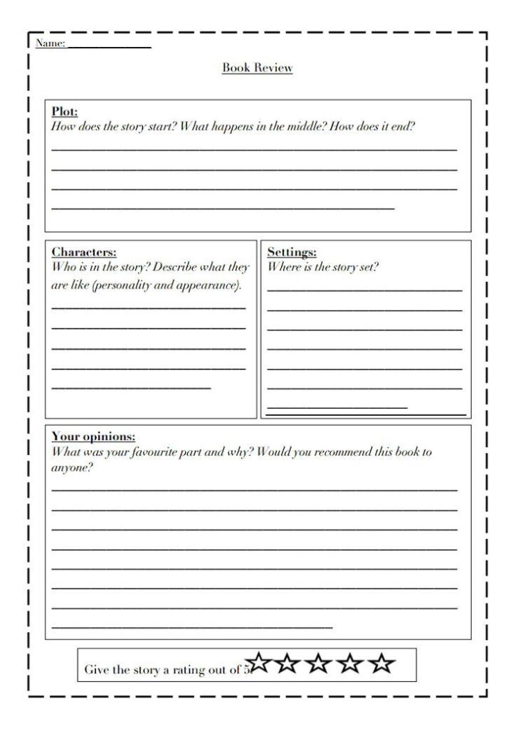 Book Report Template 3rd Grade Pdf - TEMPLATES EXAMPLE | TEMPLATES EXAMPLE