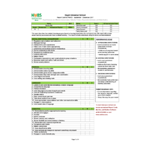 Grade 9 Report Card Template (1) - TEMPLATES EXAMPLE | TEMPLATES EXAMPLE