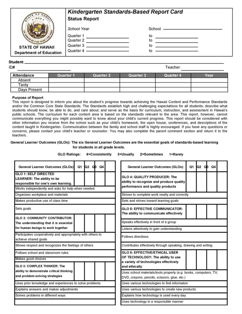 Grade 9 Report Card Template (3) - TEMPLATES EXAMPLE | TEMPLATES EXAMPLE